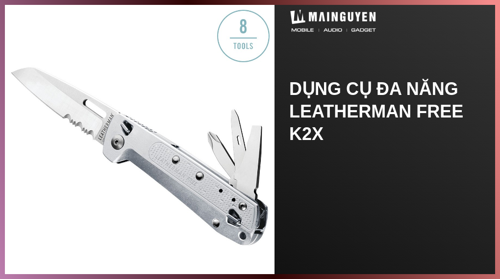 Dụng cụ đa năng Leatherman FREE K2X(O12610) | mainguyenrider.com