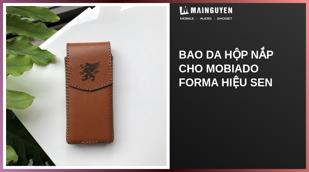 Bao da hộp nắp cho Mobiado Forma hiệu SEN(A12778) | mainguyen.vn