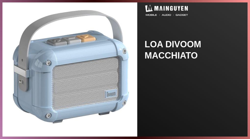 Loa Divoom Macchiato(L11384) | mainguyen.vn