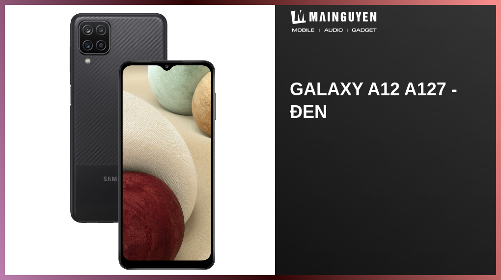 Galaxy A12 A127 - Đen(P32836) | mainguyen.vn