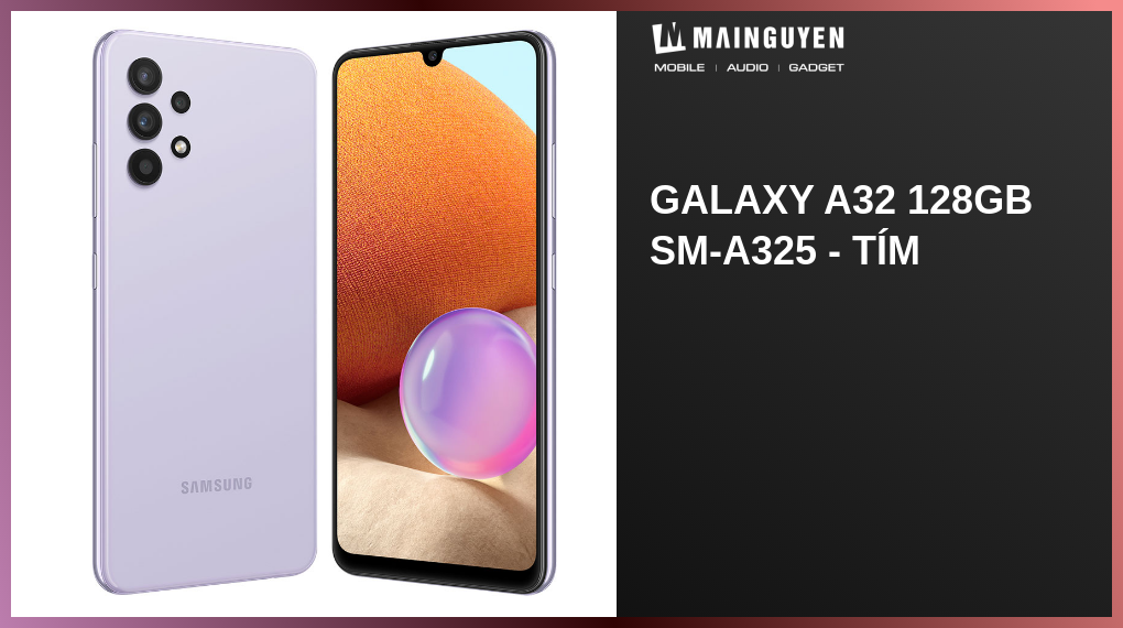 Galaxy A32 128GB SM-A325 - Tím(P32842) | mainguyen.vn