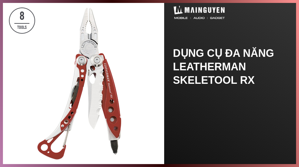 Dụng cụ đa năng Leatherman Skeletool RX(O14885) | mainguyenrider.com