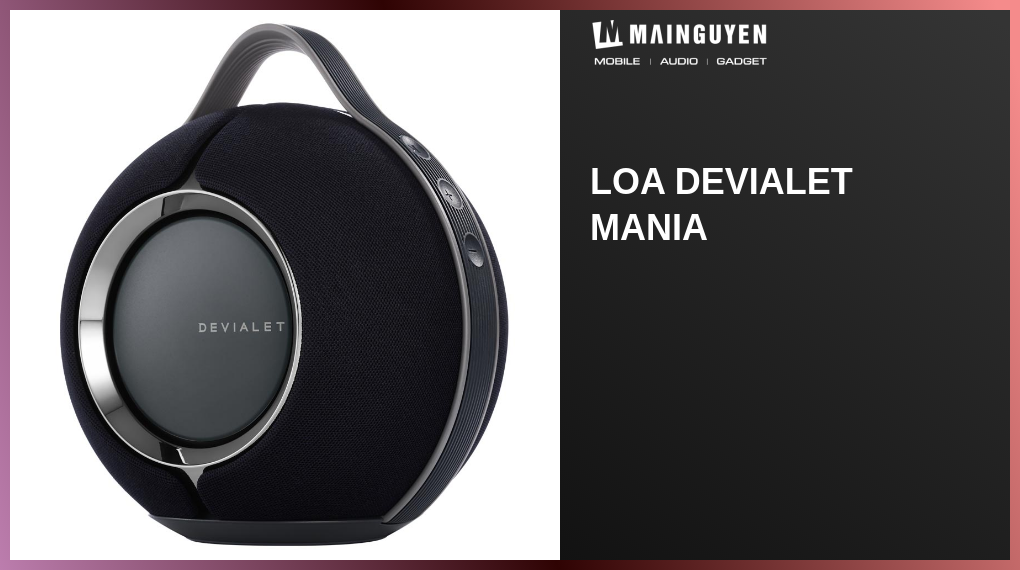 Loa Devialet Mania(SPK41691) | mainguyen.vn
