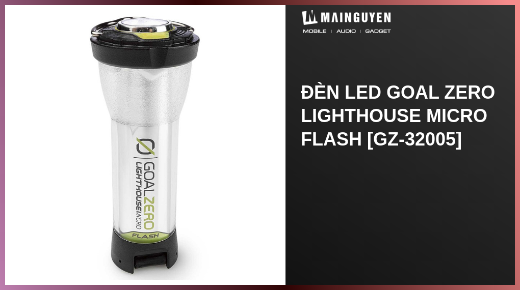 Đèn LED Goal Zero Lighthouse Micro Flash [GZ-32005](O13118) | mainguyenrider.com