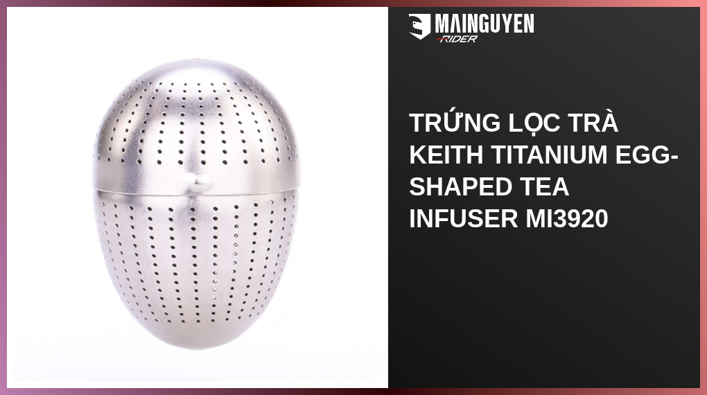 Trứng lọc trà Keith Titanium Egg-shaped Tea Infuser Mi3920(CO52918 ...