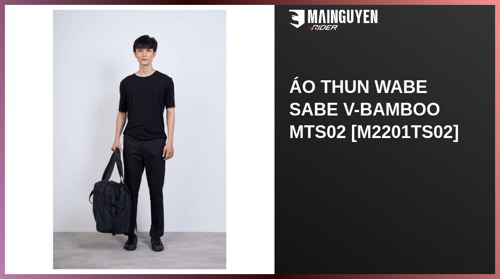 Áo thun Wabe Sabe V-Bamboo MTS02 [M2201TS02](TSS54546) | mainguyenrider.com