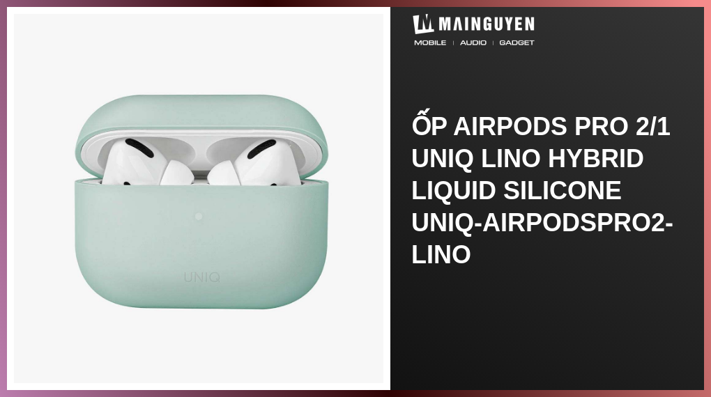 Ốp Airpods Pro 2/1 UNIQ Lino Hybrid Liquid Silicone UNIQ-AIRPODSPRO2 ...