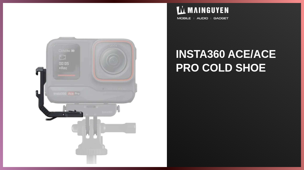 Insta360 Ace/Ace Pro Cold Shoe(PKT57915) | mainguyenrider.com