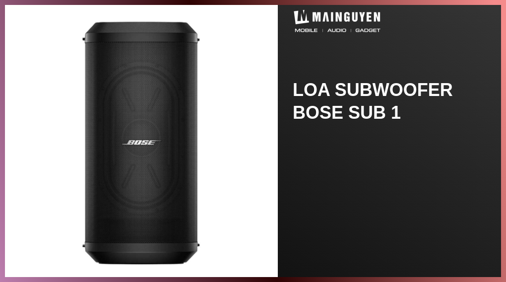 Loa Subwoofer Bose SUB 1(SPK58137) | mainguyen.vn