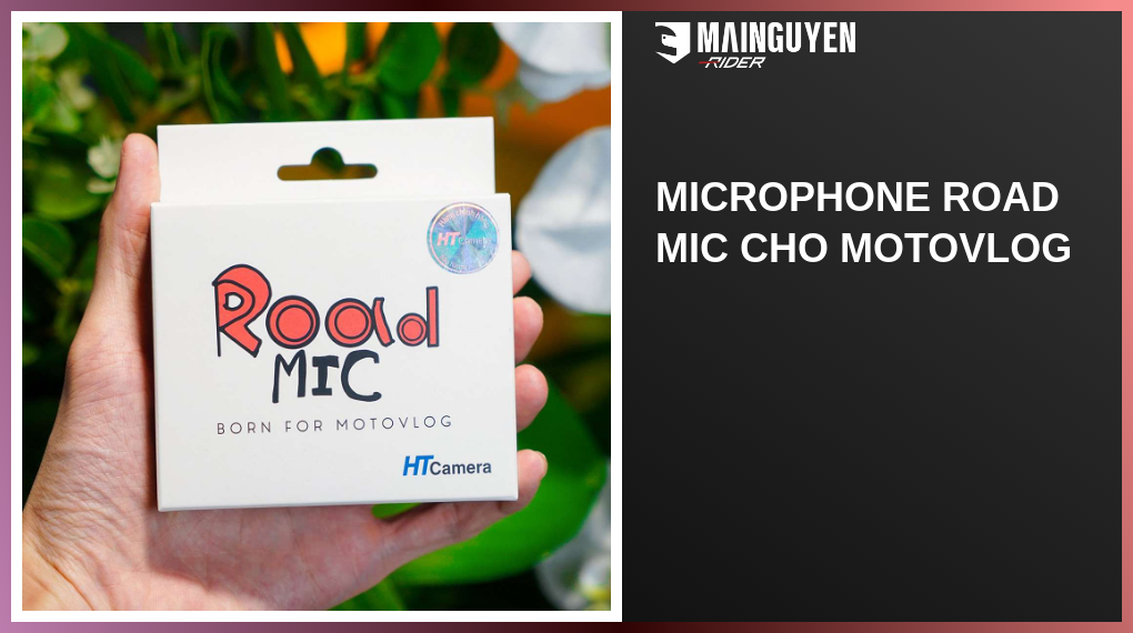 Microphone Road Mic Cho Motovlog(PKT58392) | mainguyenrider.com