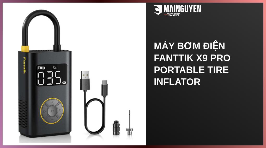 Máy bơm điện Fanttik X9 Pro Portable Tire Inflator(PKT59083 ...