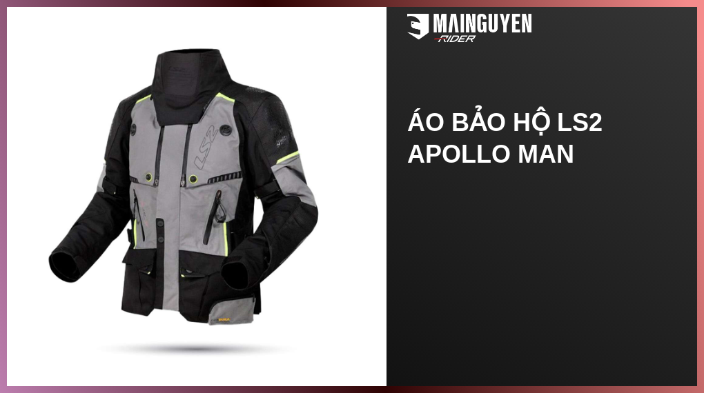 Áo bảo hộ LS2 Apollo Man(AGN60211) | mainguyenrider.com
