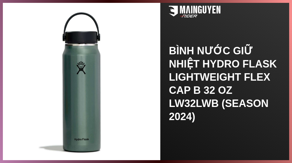 Bình nước giữ nhiệt Hydro Flask Lightweight Flex Cap B 32 Oz LW32LWB ...