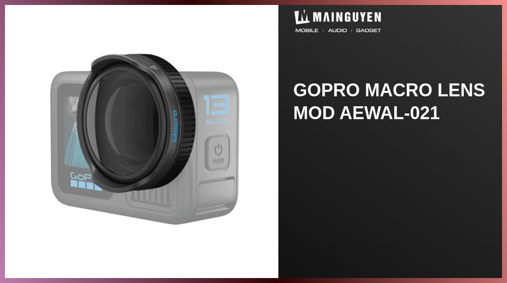 GoPro Macro Lens Mod AEWAL-021(PKT61268) | mainguyenrider.com