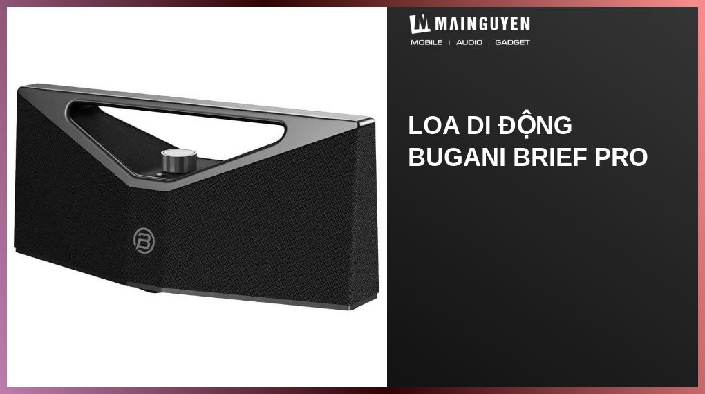 Loa di động BUGANi Brief Pro(SPK62061) | mainguyen.vn