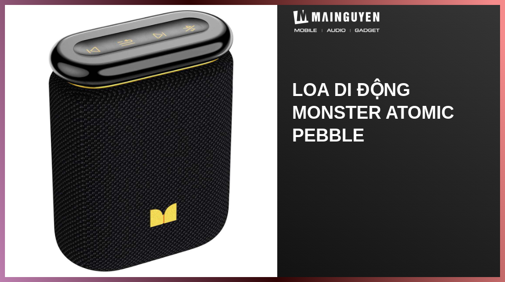 Loa di động Monster Atomic Pebble(SPK64010) | mainguyen.vn
