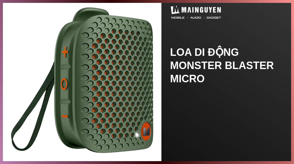 Loa di động Monster Blaster Micro(SPK64032) | mainguyen.vn
