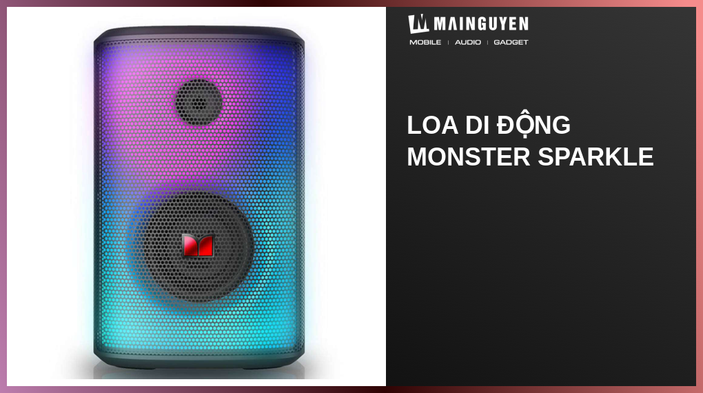 Loa di động Monster Sparkle(SPK64114) | mainguyen.vn